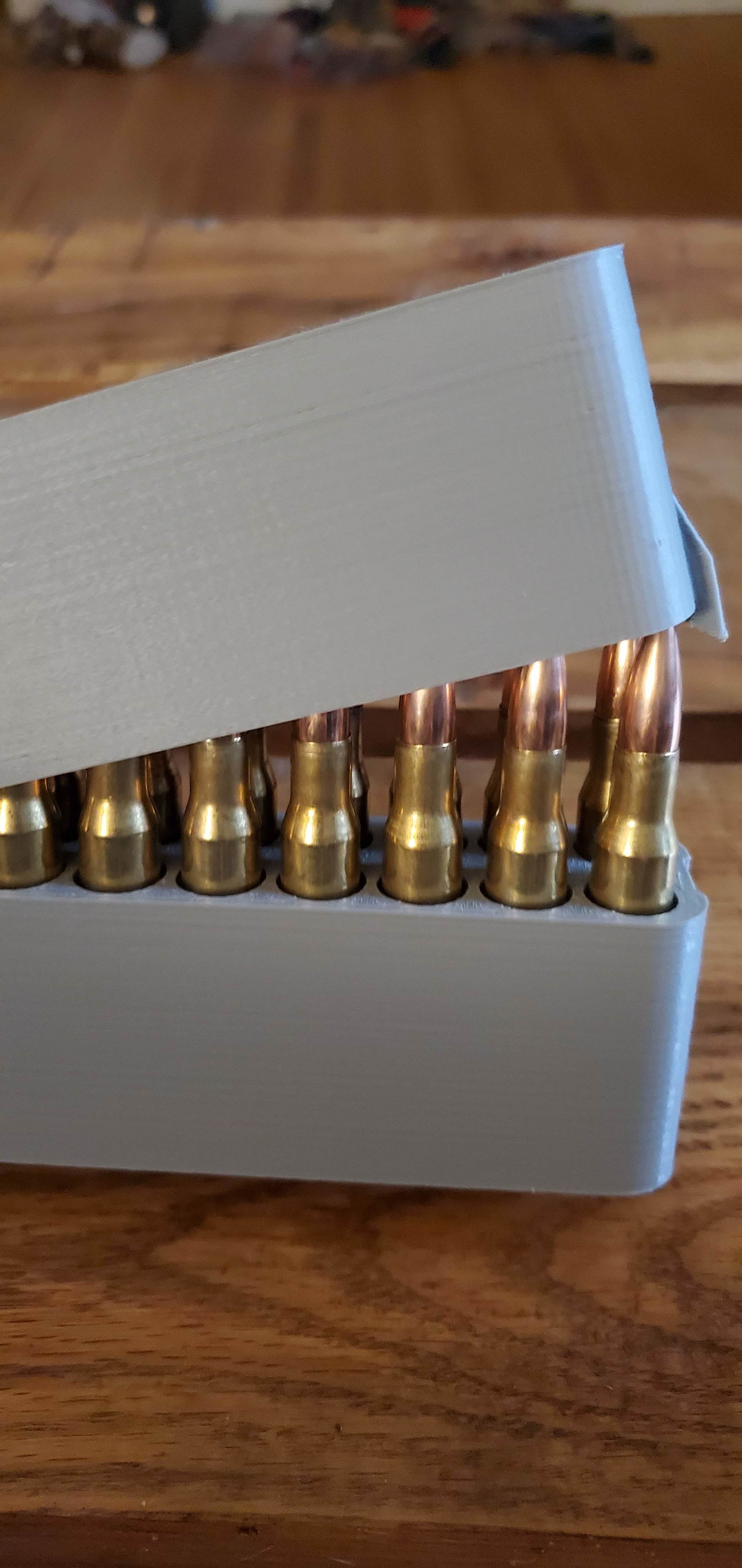 STL file 308/NATO 20 Round Ammo Case・3D printer design to download・Cults