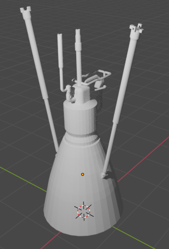 Free STL file Rocket engine・3D printing design to download・Cults