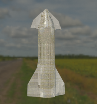 Free STL file starship mk4 🚀・3D printing design to download・Cults