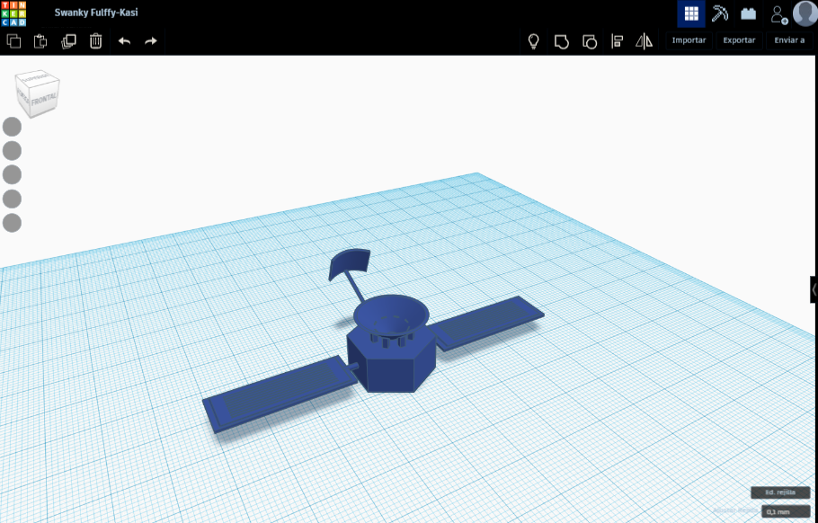 Free STL file satellite 1・3D printer design to download・Cults