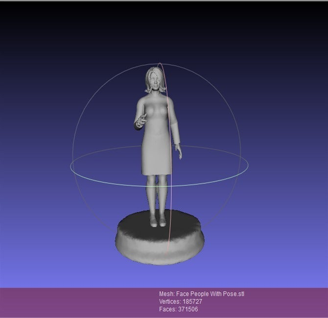 Free STL file Face People With Pose・Model to download and 3D print・Cults