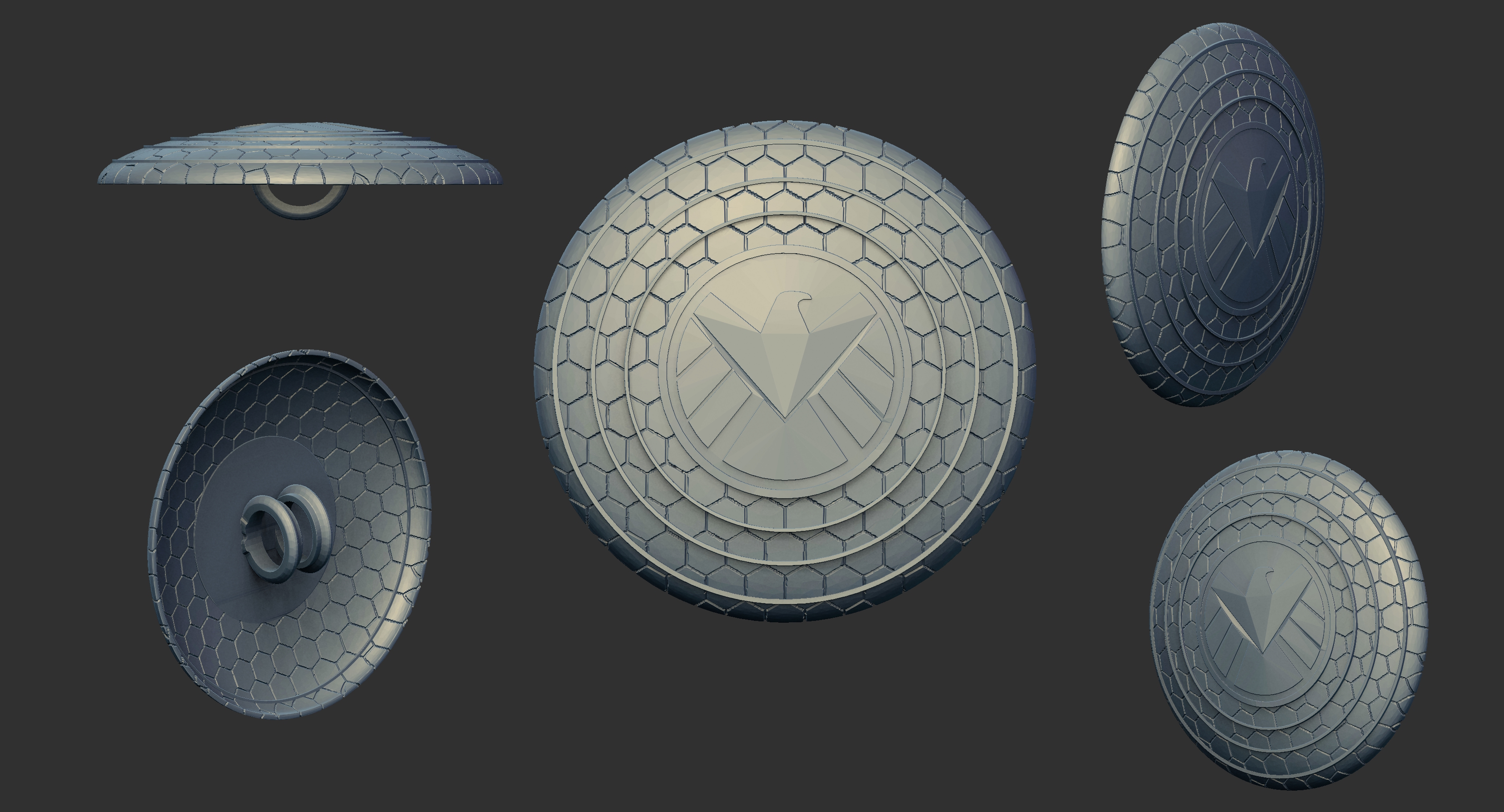 STL file marvels energy shield effect for marvel legends action figures ...