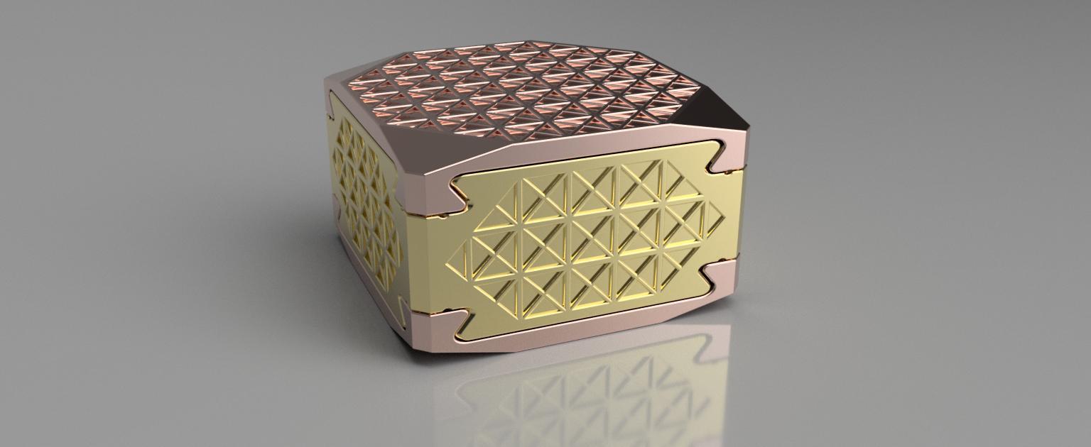 STL file Impossible double-compartment box 📦・3D printable model to ...