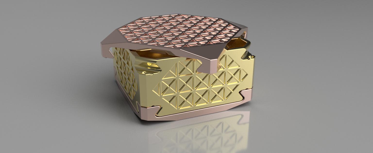 STL file Impossible double-compartment box 📦・3D printable model to ...