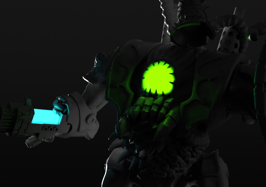 Free 3D file Demonic Cyborg Orge Sniffle Smasher Brothers・3D printing ...