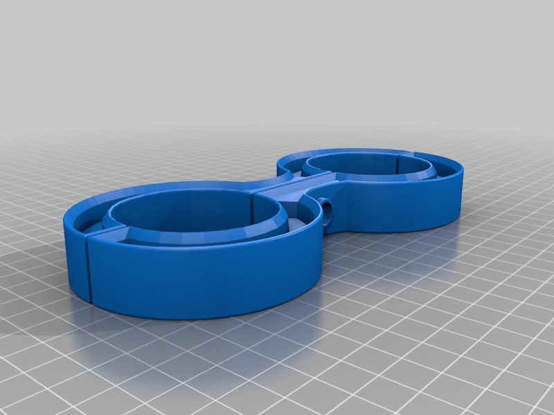 Free 3D file Double Clamp 50mm Pipe 🗜️・Design to download and 3D print ...