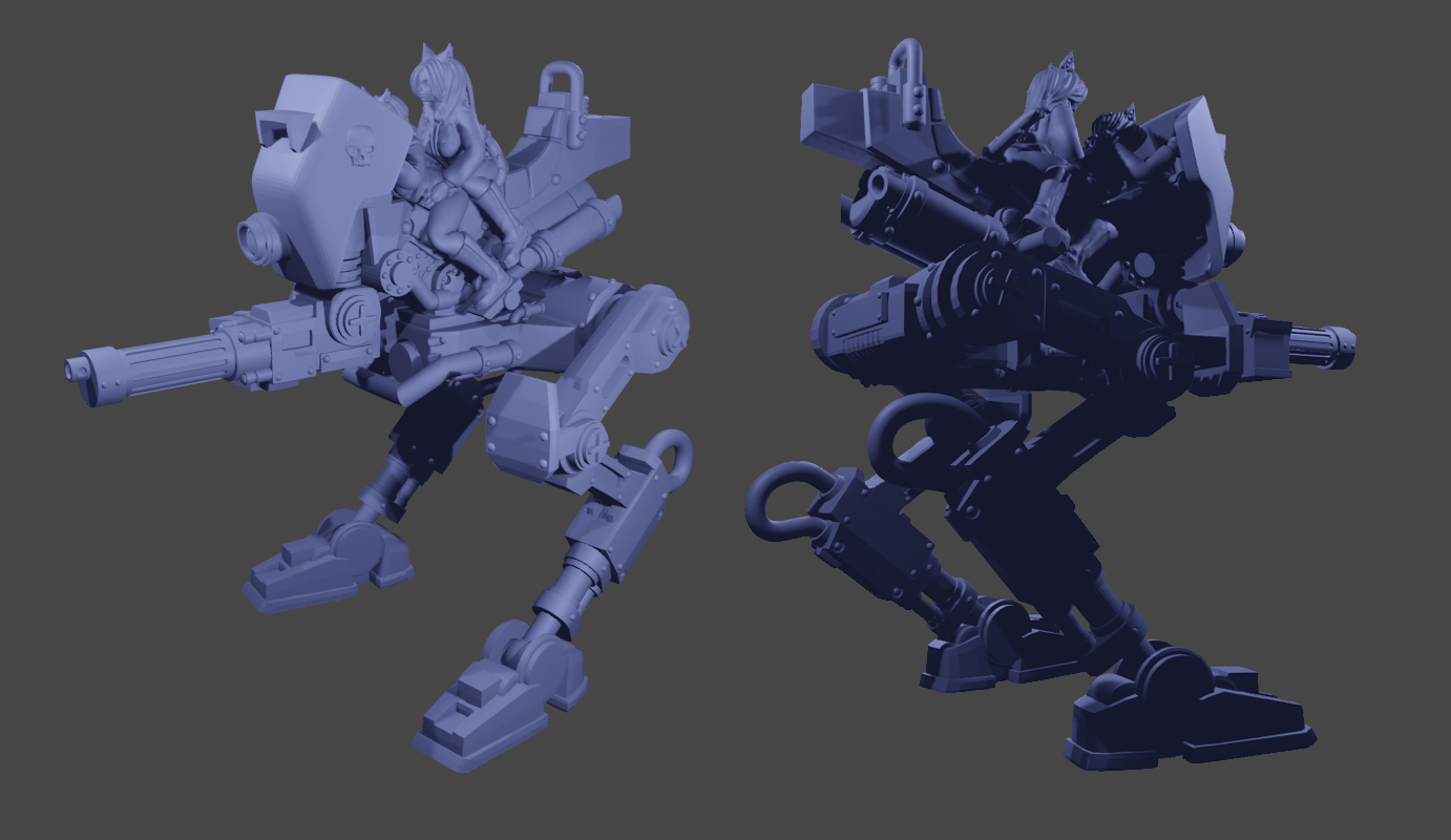 3D file Tomcat Scout Strider 🪖・3D printable design to download・Cults