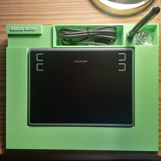 Download 3D model Huion Drawing Tablet Inclined Table (Made for model ...