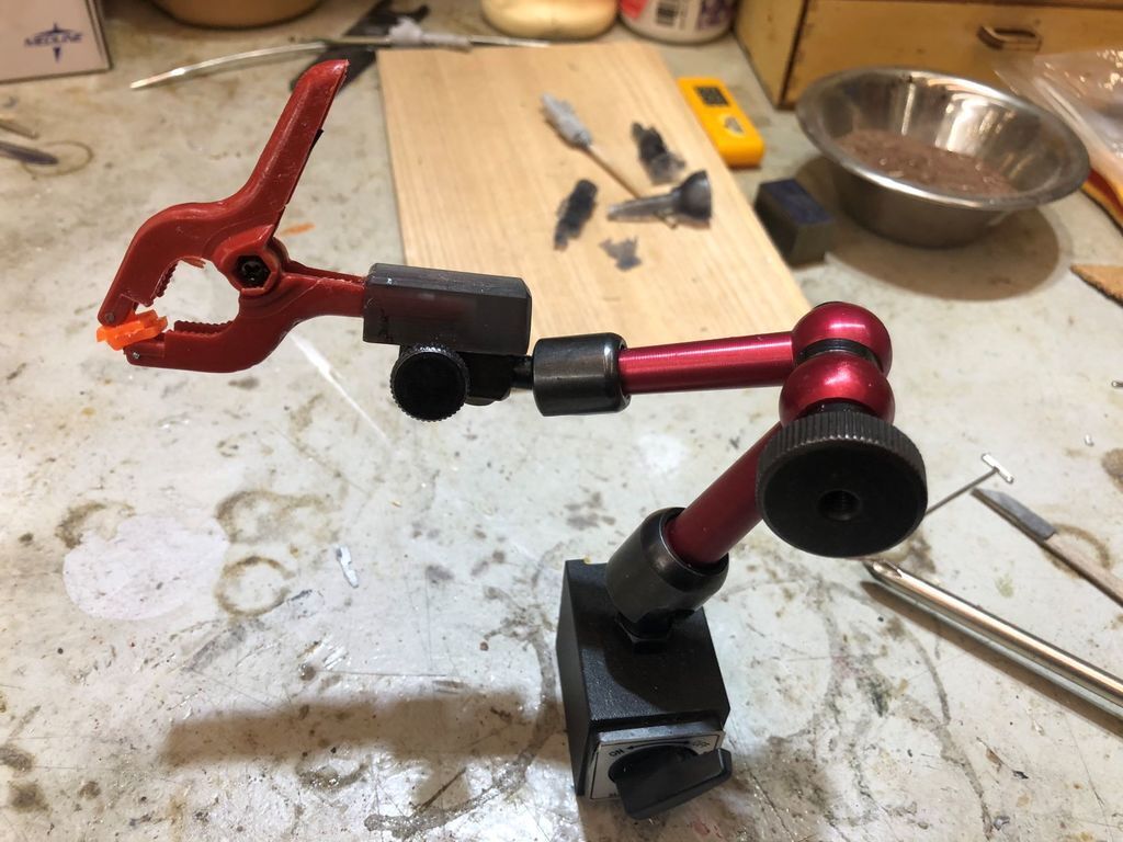 Free STL file Helping hands clamp adapters for dial indicator holder・3D ...