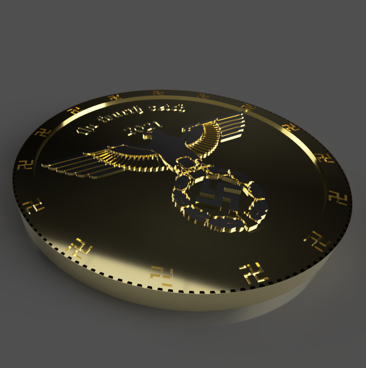 Free STL file coin・3D printable model to download・Cults