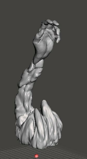 Free 3D file Mage Hand for D&D・3D printable model to download・Cults
