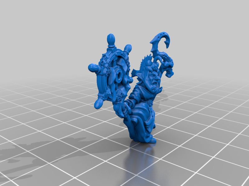 Free 3D file Goblin Pirate Wizard・3D printable model to download・Cults