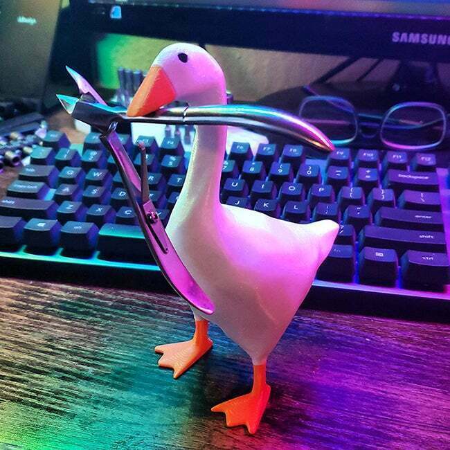 Бесплатный STL файл Entitled/Untitled Goose 1.25:1・Модель 3D-принтера ...