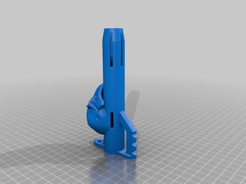 Free STL file Caliburn Skull Muzzle Mod・3D printable object to download ...