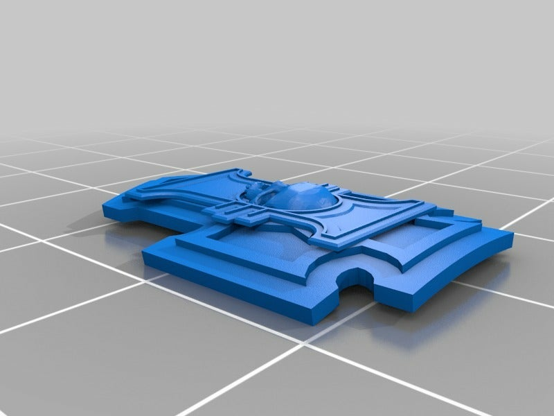 Free OBJ file Inquisitor Storm Shield 🛡️・3D printer design to download ...