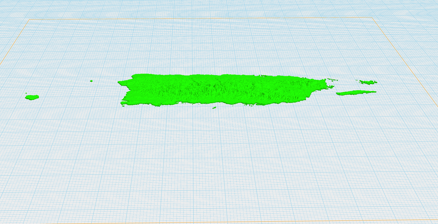 Archivo STL gratis Archipiélago de Puerto Rico・Modelo de impresión 3D ...