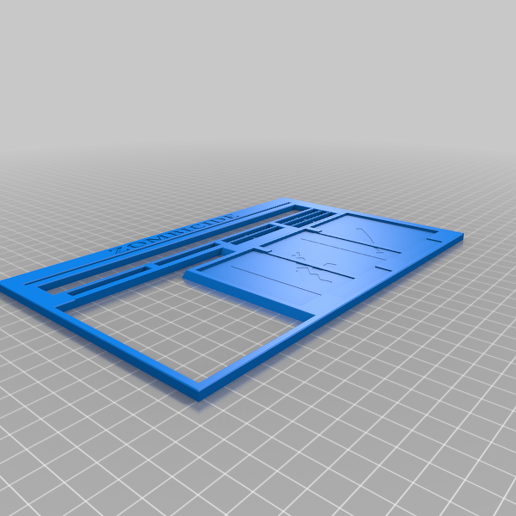Free 3D file Zombicide 1st Edition Modern Dashboard - for Prusa i3・3D ...
