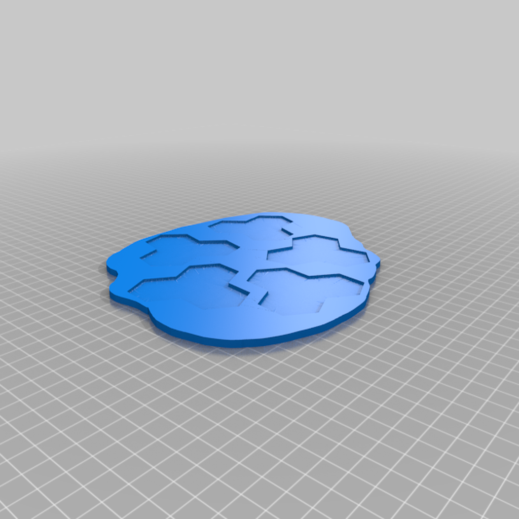 Free 3D file Wargaming forest base template・3D printer model to ...