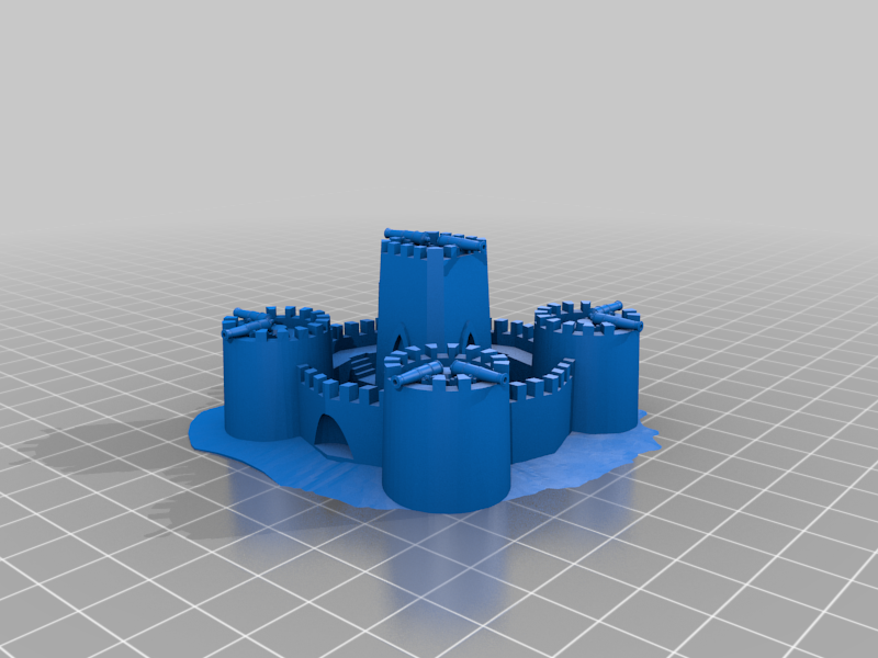 Free 3D file Fantasy Naval Fortifications 🧸・3D printing template to ...