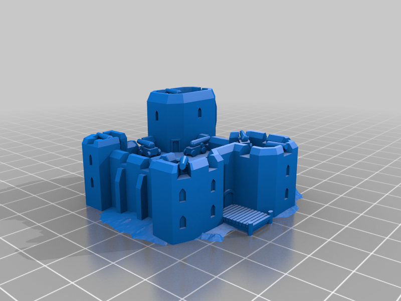 Free 3D file Fantasy Naval Fortifications 🧸・3D printing template to ...