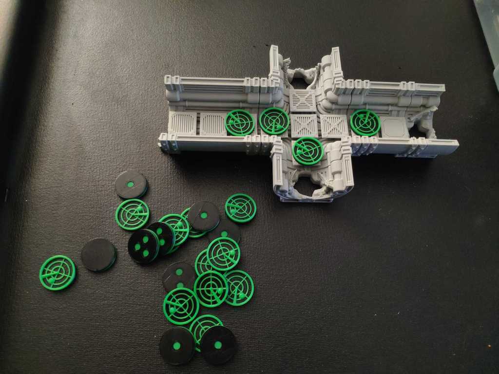 Free 3D file Space Hulk Blip tokens 🛰・3D printer model to download・Cults