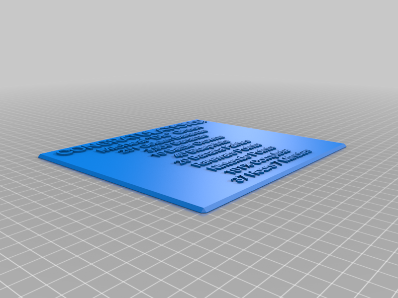 Free STL file My Customized LabelDio game plate 🏢・3D printer design to ...