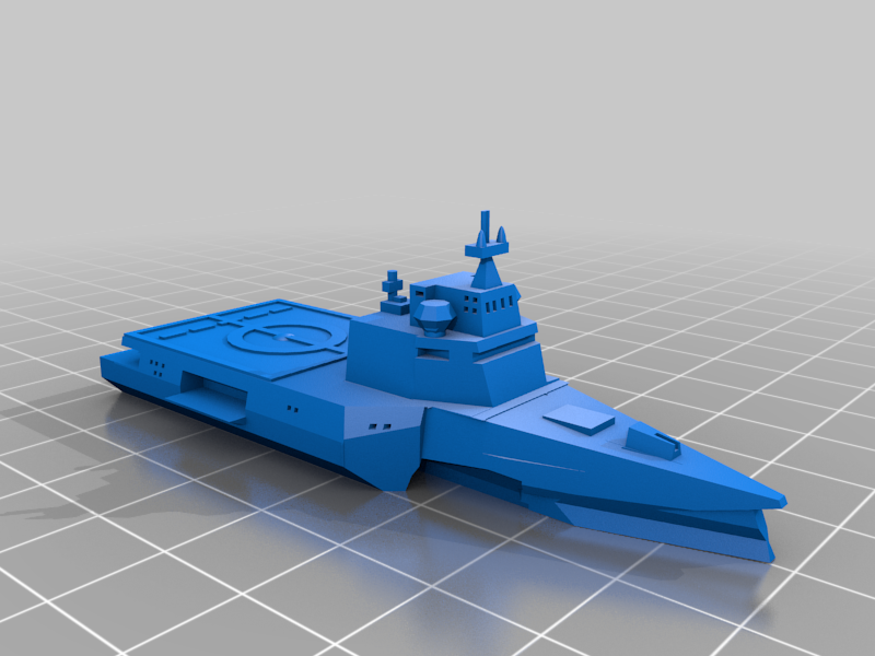 Free 3D file Buque de Combate USS Cincinnati (LCS 20) final - final・3D ...
