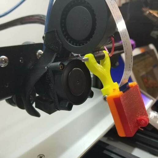 Download free STL file Mitten Fan PiCam Holder (RODAM) • 3D printer ...