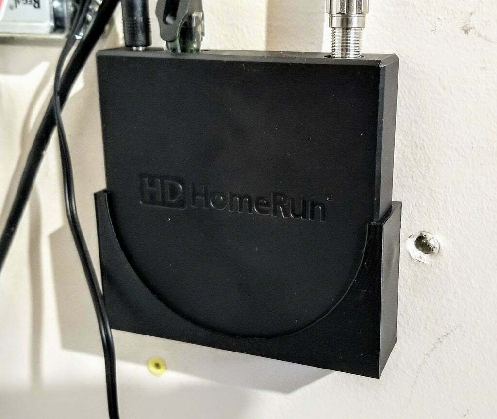 Free STL file HD HomeRun Wall Mount・3D printing idea to download・Cults