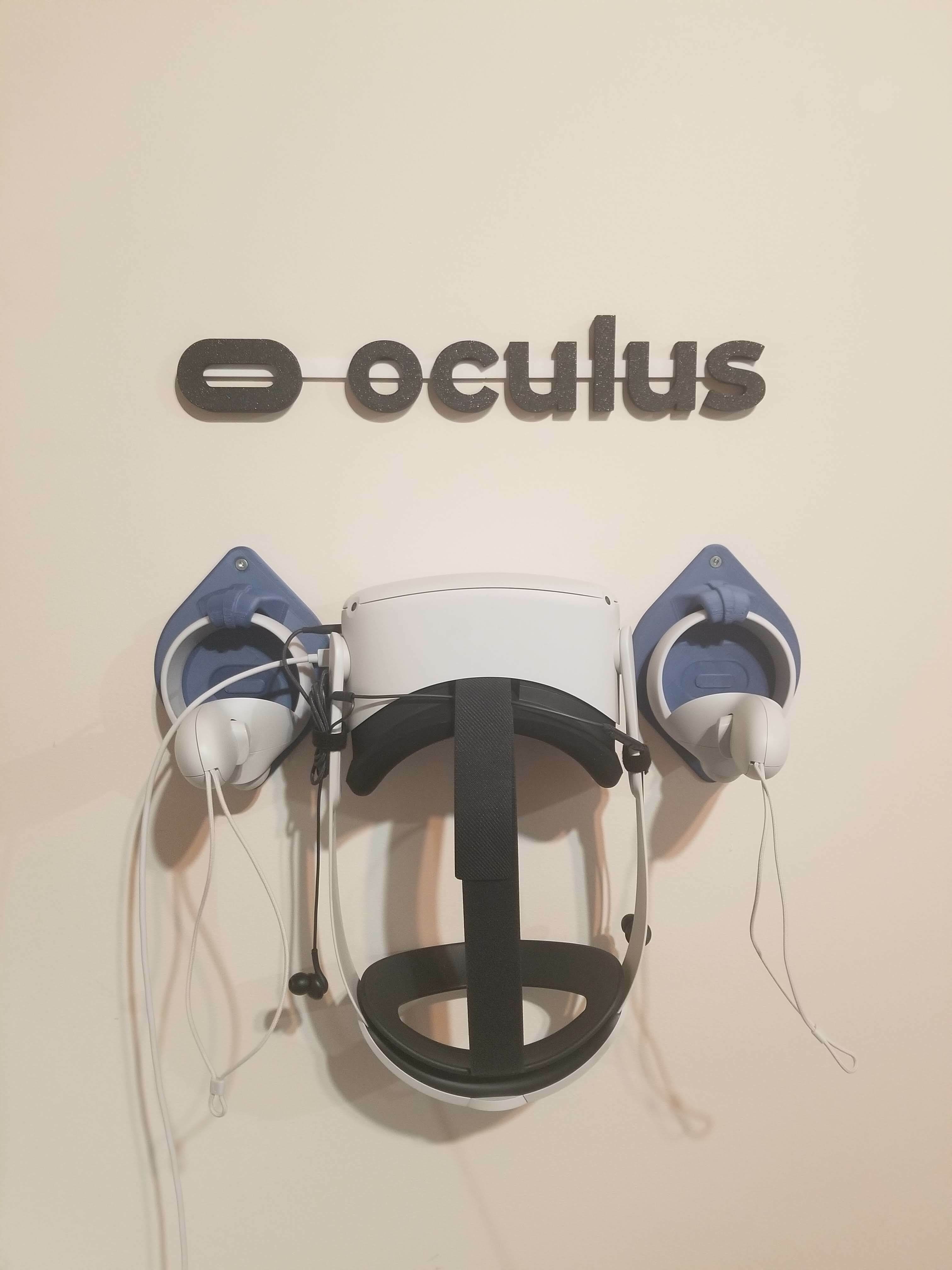 Free STL file OCULUS Wall logo・Object to download and to 3D print・Cults