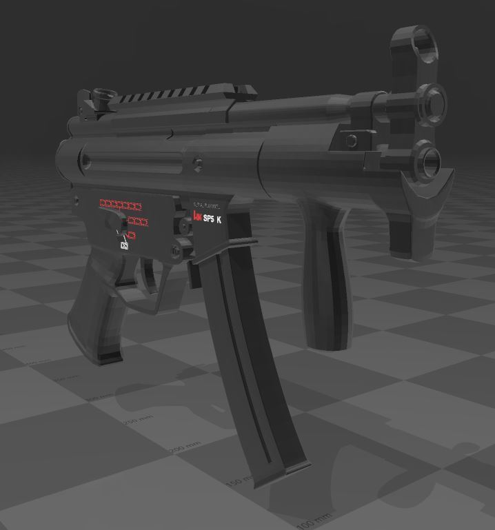 STL file Heckler Koch SP5 K 🔫・3D printing design to download・Cults
