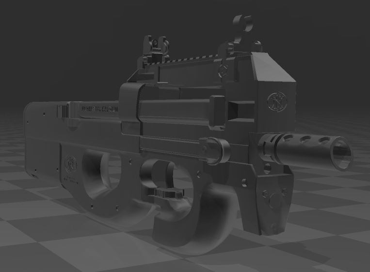 STL file P90 Herstal Belgium・Design to download and 3D print・Cults