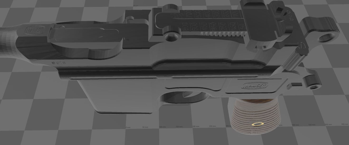 STL file Mauser C96 🔫・3D printer model to download・Cults