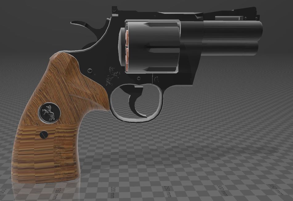 Archivo STL Colt Python 2 pulgadas・Plan de impresión en 3D para ...