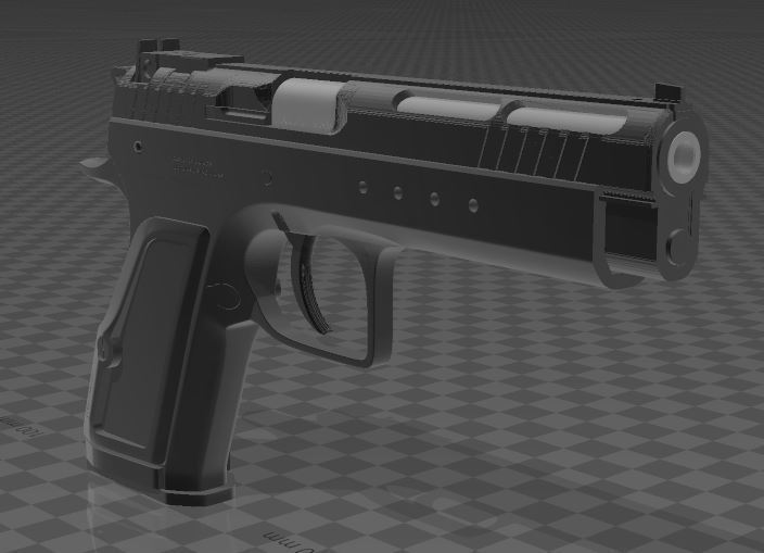 STL file Tanfoglio Gold Match・3D printing design to download・Cults