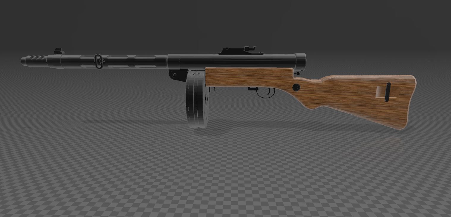 STL file Suomi KP-31 🔫・3D printer design to download・Cults