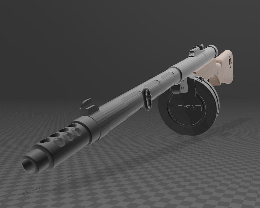 STL file Suomi KP-31 🔫・3D printer design to download・Cults