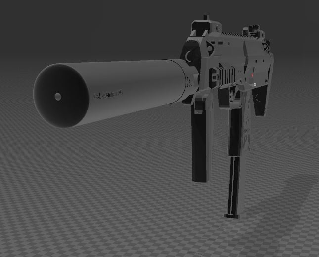 STL file Heckler & Koch mp7 A1・3D print object to download・Cults