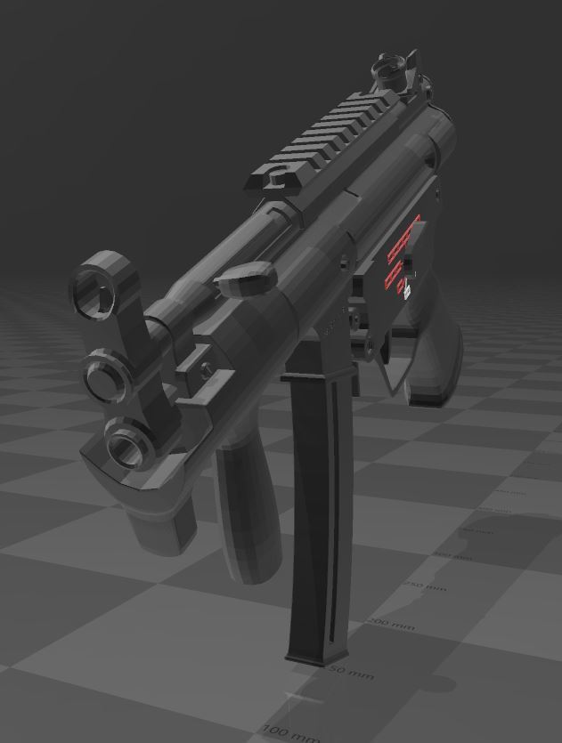 STL file Heckler Koch SP5 K 🔫・3D printing design to download・Cults