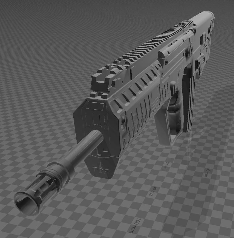 STL file IWI X95 🔫・3D printer model to download・Cults
