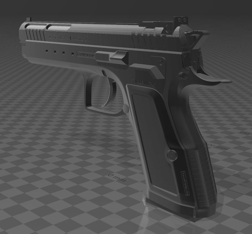 STL file Tanfoglio Gold Match・3D printing design to download・Cults