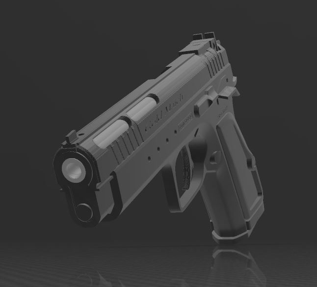 STL file Tanfoglio Gold Match・3D printing design to download・Cults