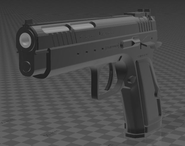STL file Tanfoglio Gold Match・3D printing design to download・Cults