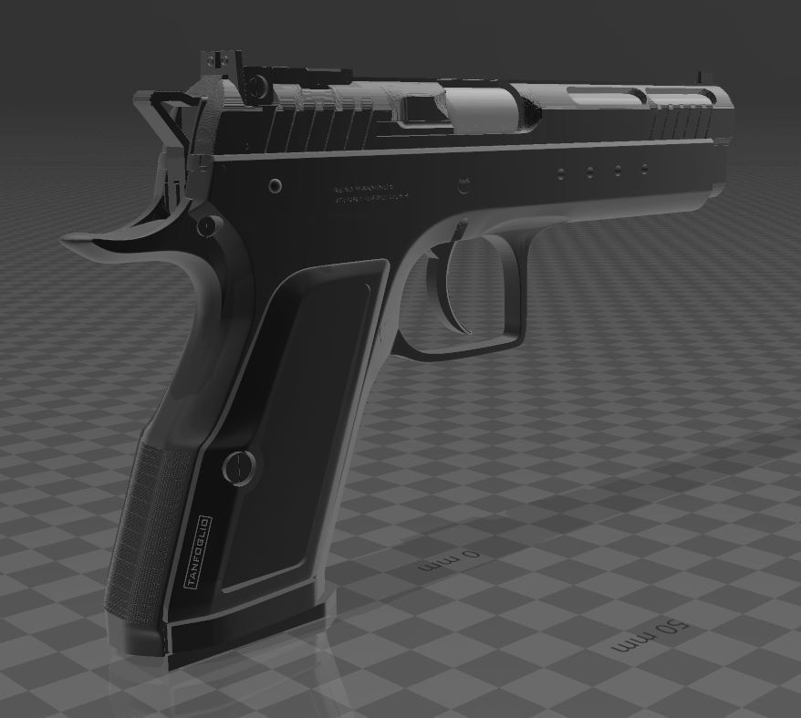 STL file Tanfoglio Gold Match・3D printing design to download・Cults