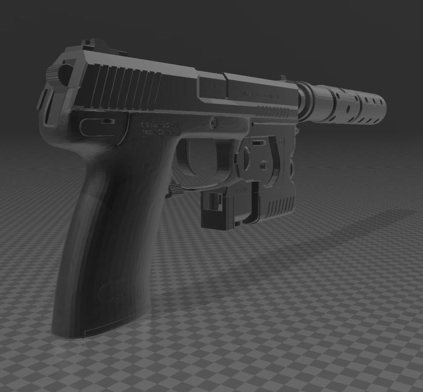 STL file Heckler & Koch MK 23 SOCOM 🔫・3D print object to download・Cults