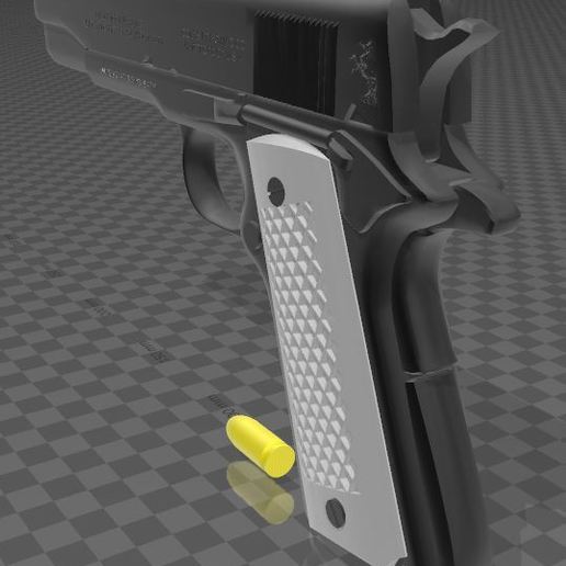 Download free 3MF file Colt 1911 Government • 3D printer template ・ Cults