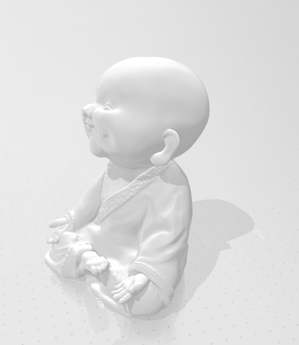 STL file Baby buda・Template to download and 3D print・Cults