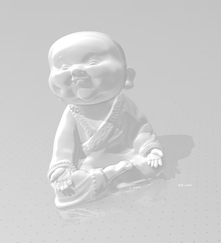 STL file Baby buda・Template to download and 3D print・Cults