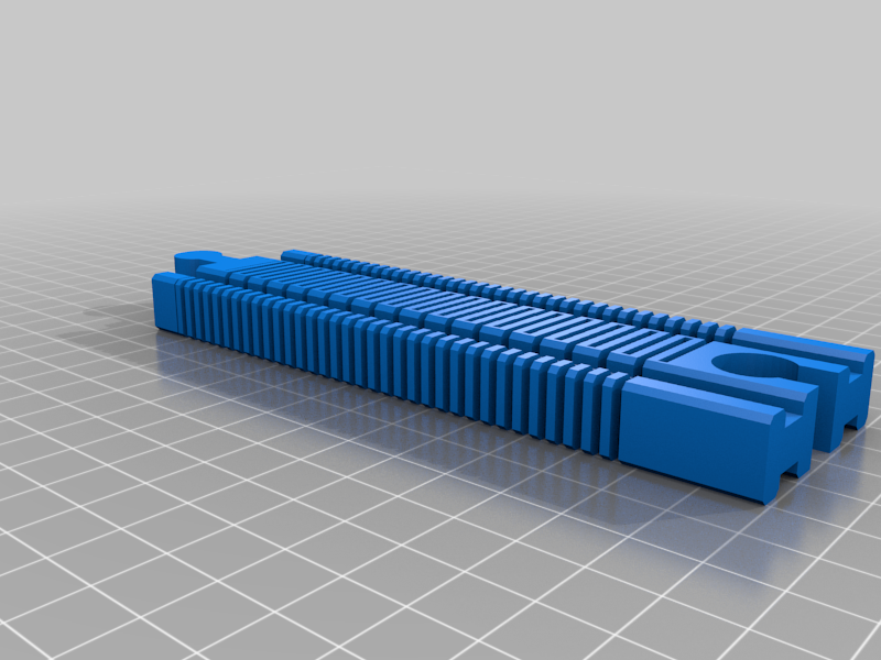 Free STL file Remix of double sided flex track for 0.4 extrusion width ...