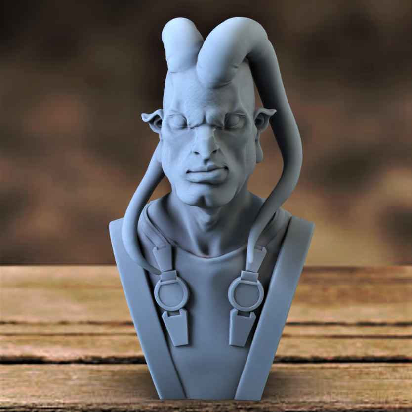 Free STL file Star warrior・3D print design to download・Cults